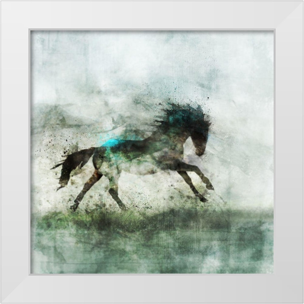 Roko, Ken 26x26 White Modern Wood Framed Museum Art Print Titled - Lone ...