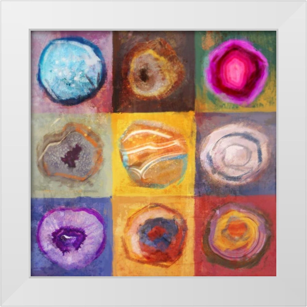 Roko, Ken 26x26 White Modern Wood Framed Museum Art Print Titled - Side ...