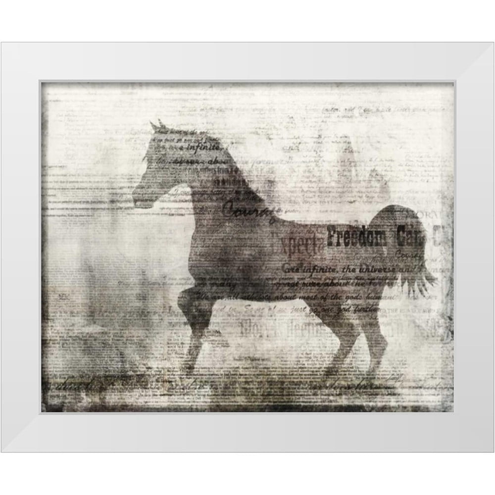 Roko, Ken 32x26 White Modern Wood Framed Museum Art Print Titled ...
