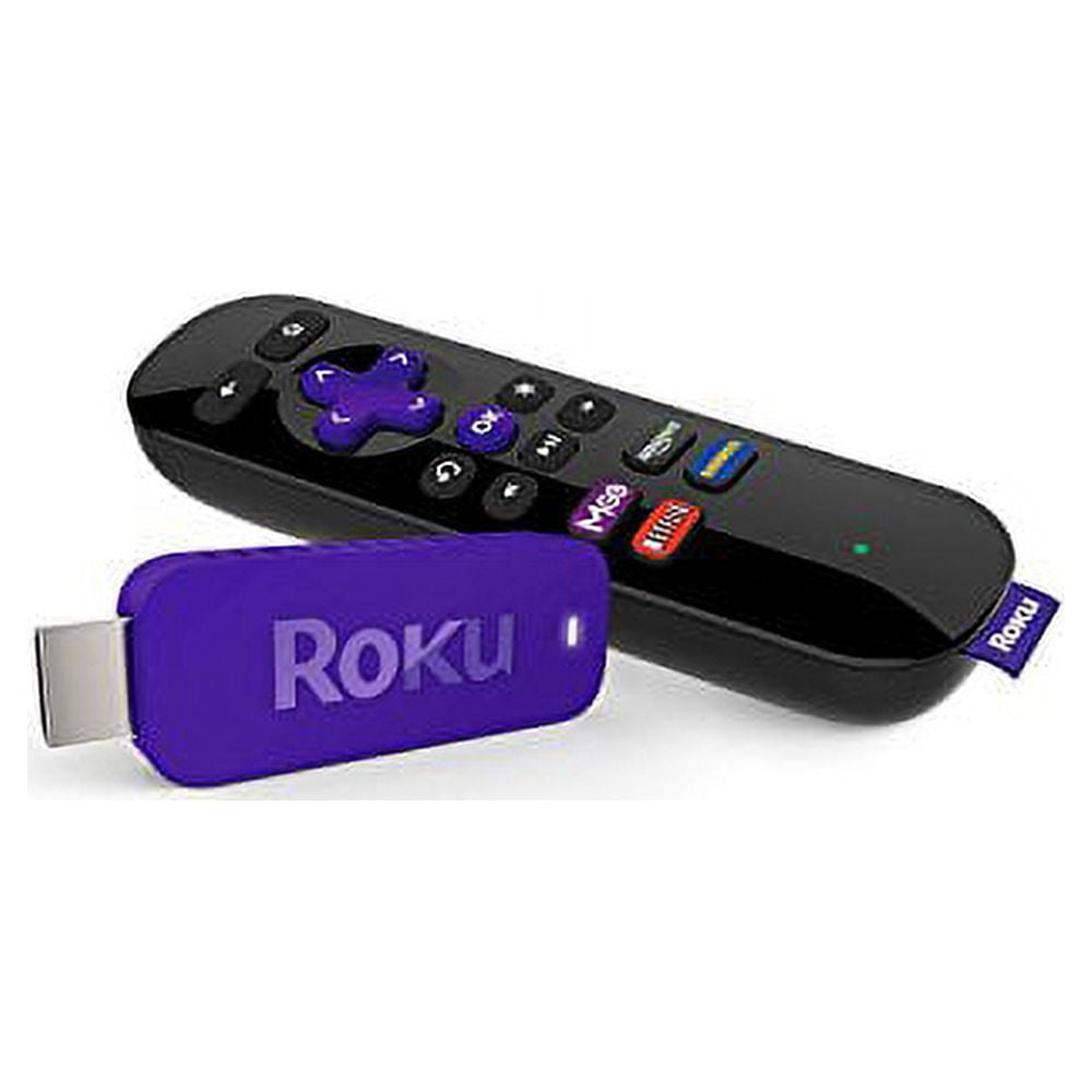 Roku Streaming Stick - Digital multimedia receiver - purple - Walmart.com