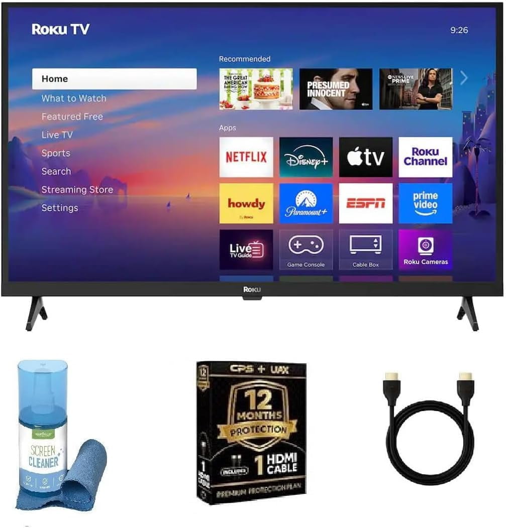 Roku 40R3D5KIT2 Smart TV 2025 Select Series 1080p Full HD TV with Wi-Fi ...