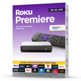 Roku Premiere 4K/Ultra HD Streaming Media Player with Wi-Fi, HDMI Input ...
