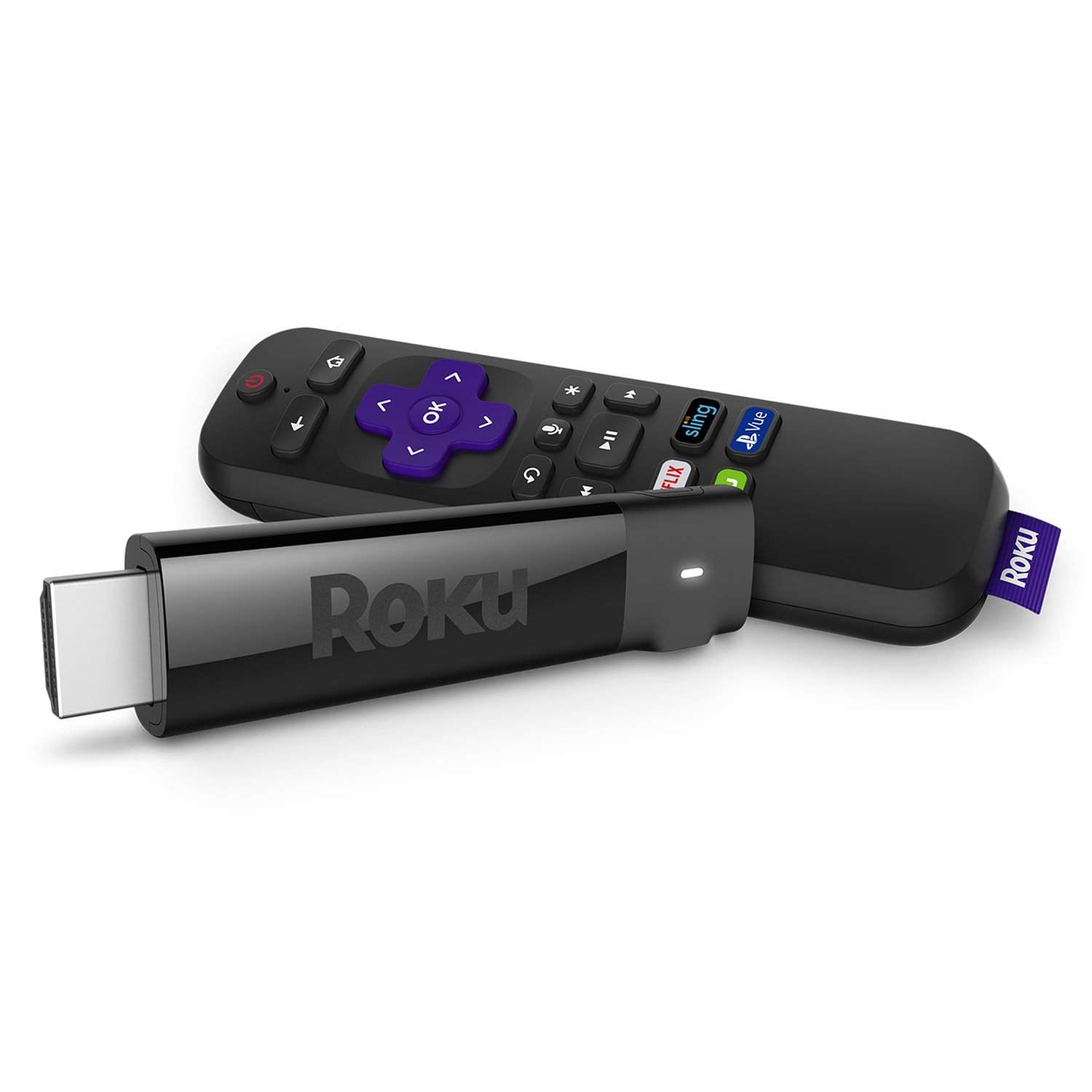 Roku 4K HDR Streaming Stick+ with Power Button and Voice Remote ...