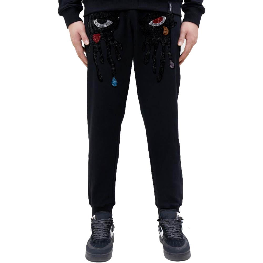 Roku Studio Men Rhinestone Tear Drip Sweatpants Nepal | Ubuy