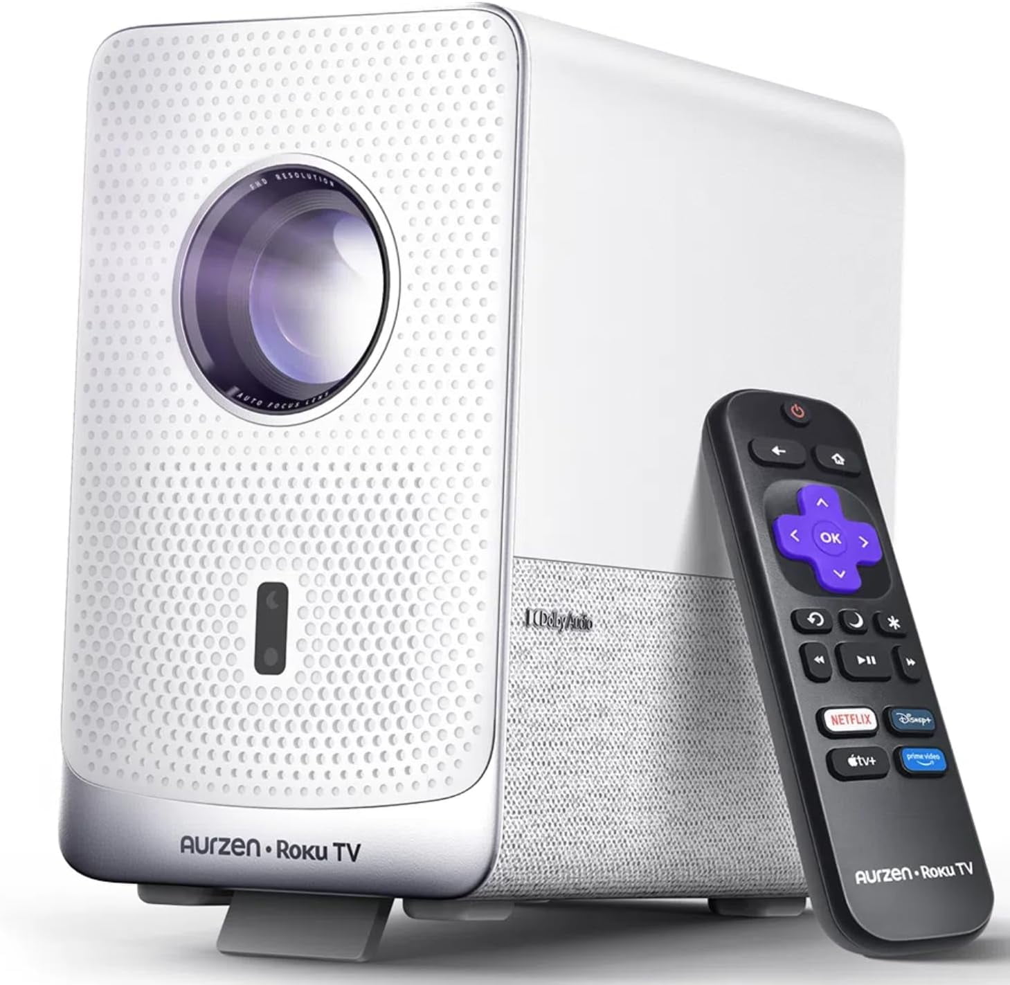 Roku TV Smart Projector with Wifi and Bluetooth, D1R Cube Roku ...