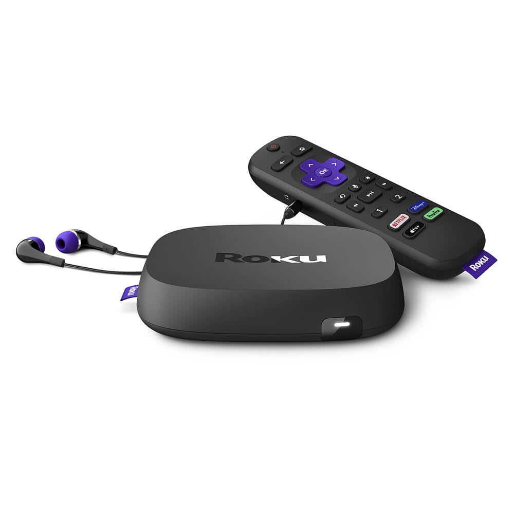 Roku Ultra 4800R Network Audio/Video Player, Wireless LAN, Fast ...