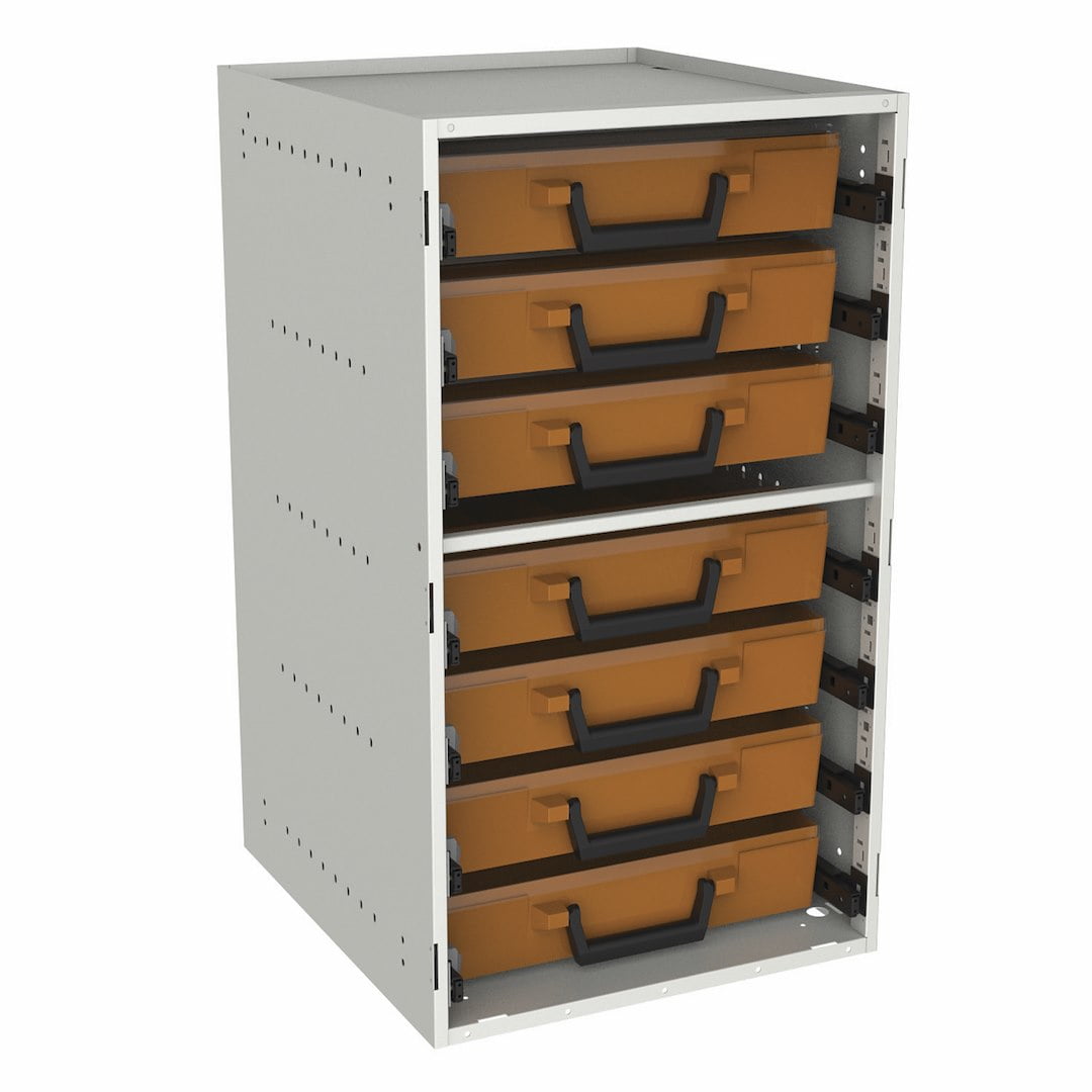 Rola Case Tool Storage System: RCSK8C 7 Drawer Parts Organizer Cabinet ...