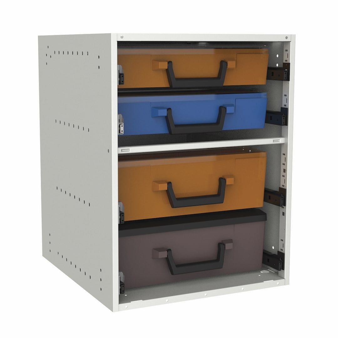 Rolacase RCSK5/C Van Storage Cabinet Series 4/ 8 Van Storage Shelf ...