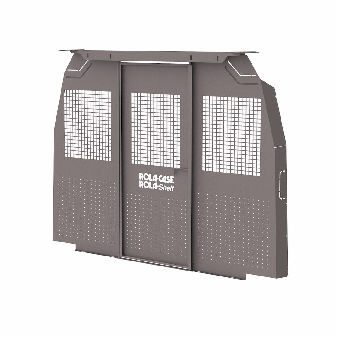 Rolacase RSCGBCX19 Standard Gray Galvanized Steel Bulkhead Divider ...