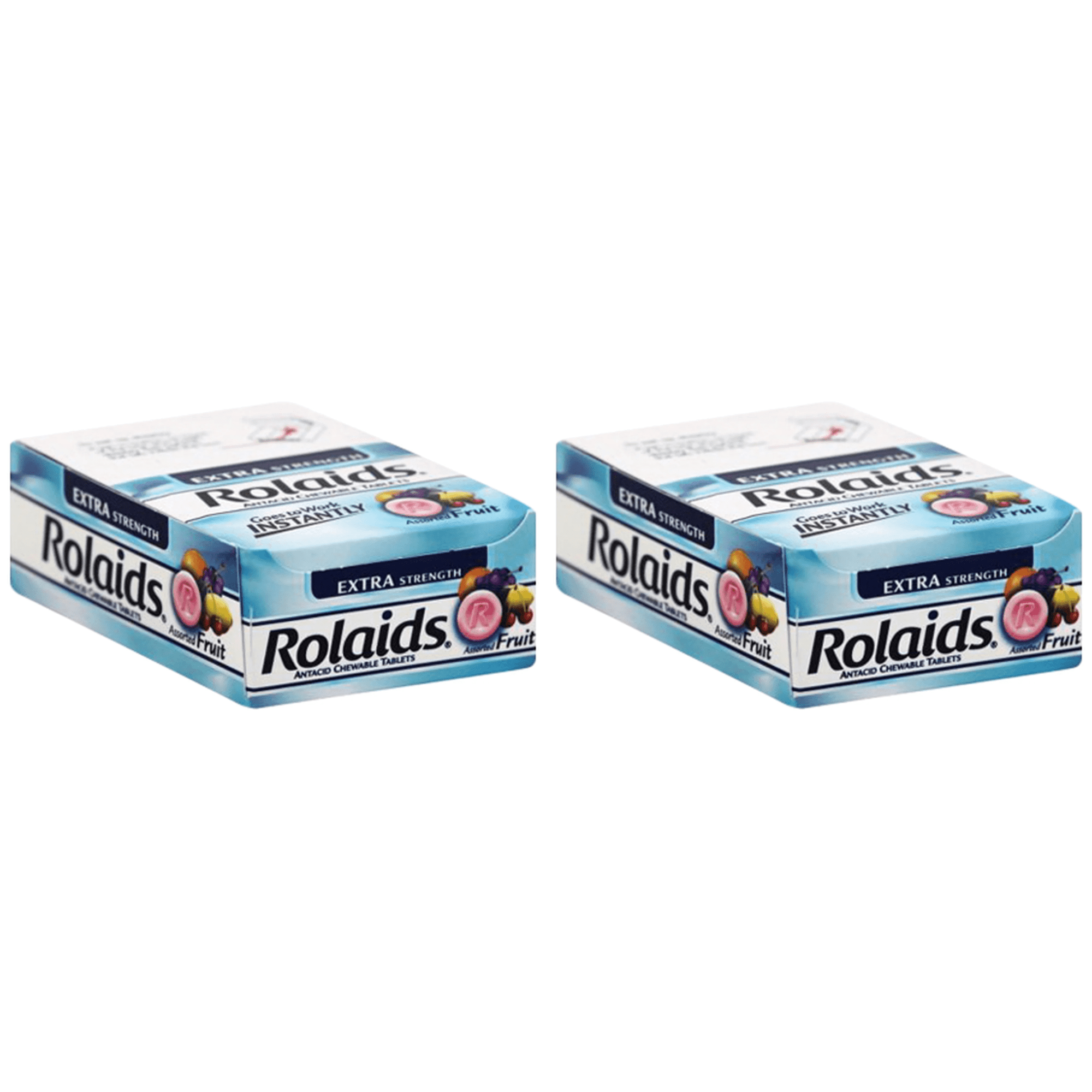 Rolaids Extra Strength ASSORTED FRUIT Antacid Chewable Tablets for ...