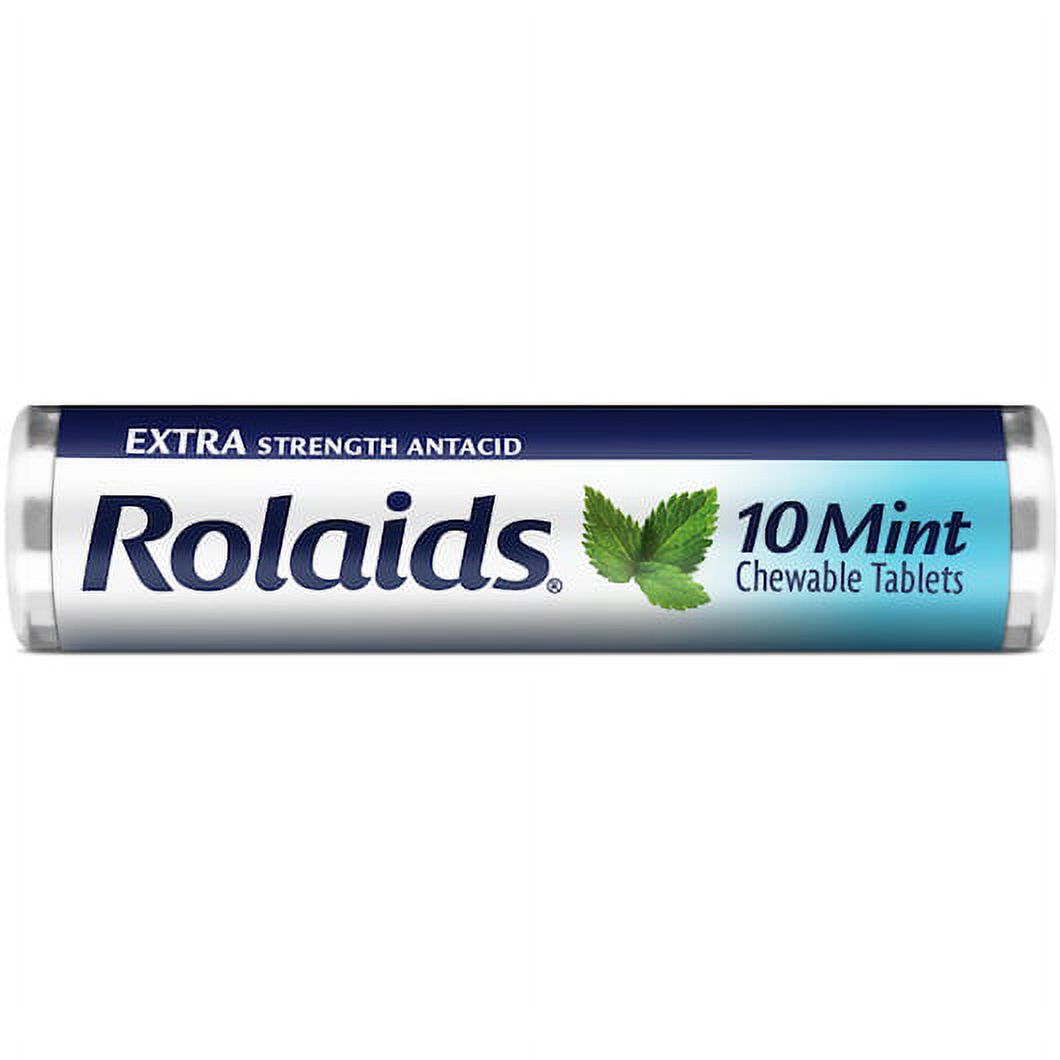 Rolaids Extra Strength Antacid Tablets, 10 Count, 36 per case - Walmart.com