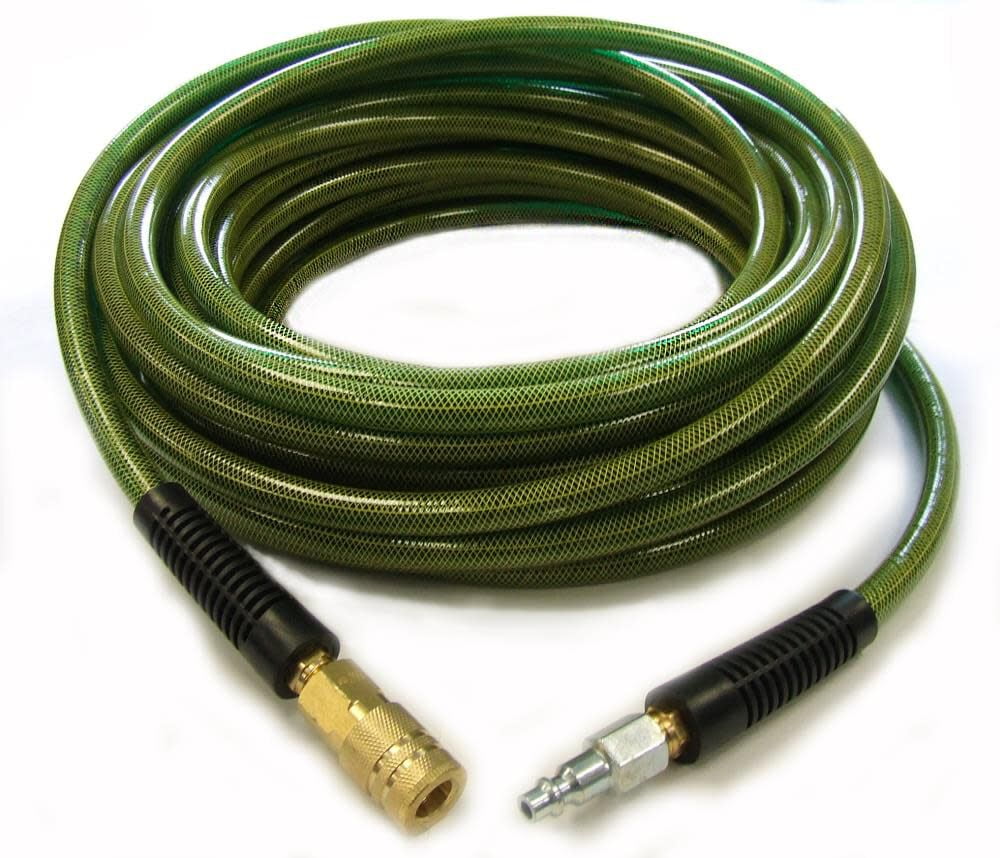 Rolair 3/8In X 100Ft Poly Air Compressor Hose With Fittings - Walmart.com