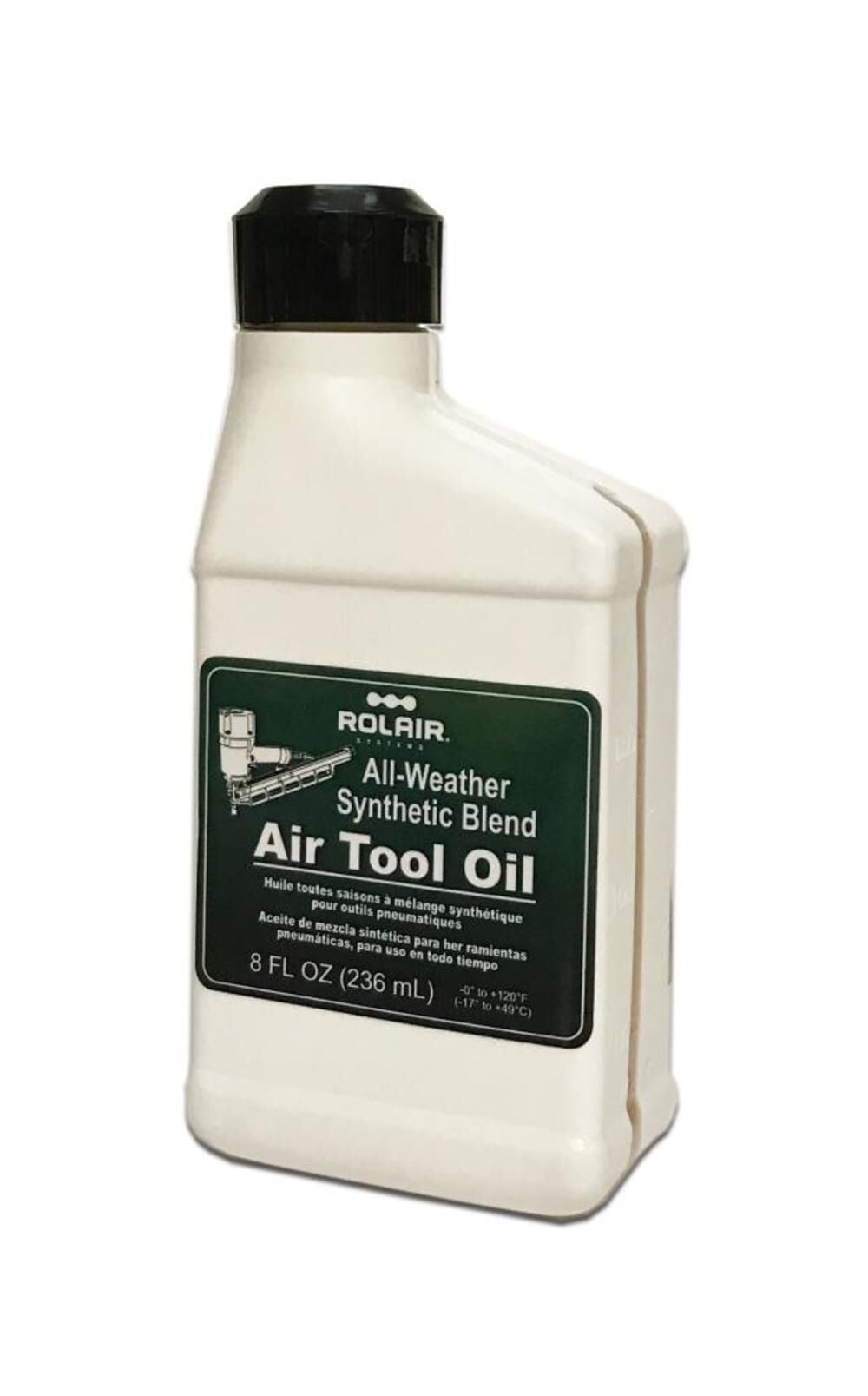 Rolair 8 Ounce (Bottle) Synthetic All-Weather Air Tool Oil - Walmart.com