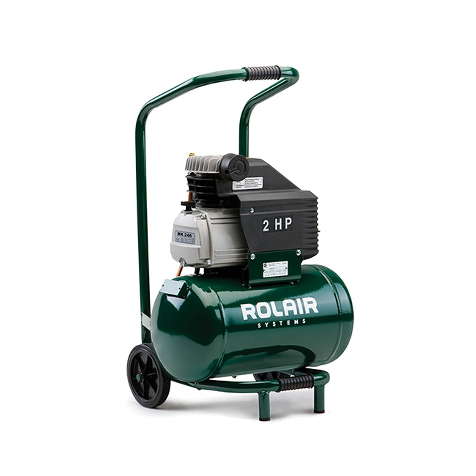 Rolair FC2002HBP6 5.3 Gallon Electric Wheeled Portable Home Use Air ...