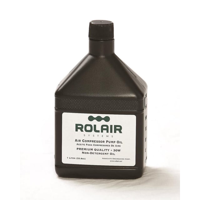 Rolair Lubricant 34 Oz Standard 30 Wt Air Compressor Oil - Walmart.com