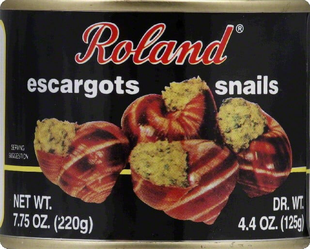 Roland Cooked Escargot Snails, Ready-to-Cook, 7.75 Ounces - Walmart.com