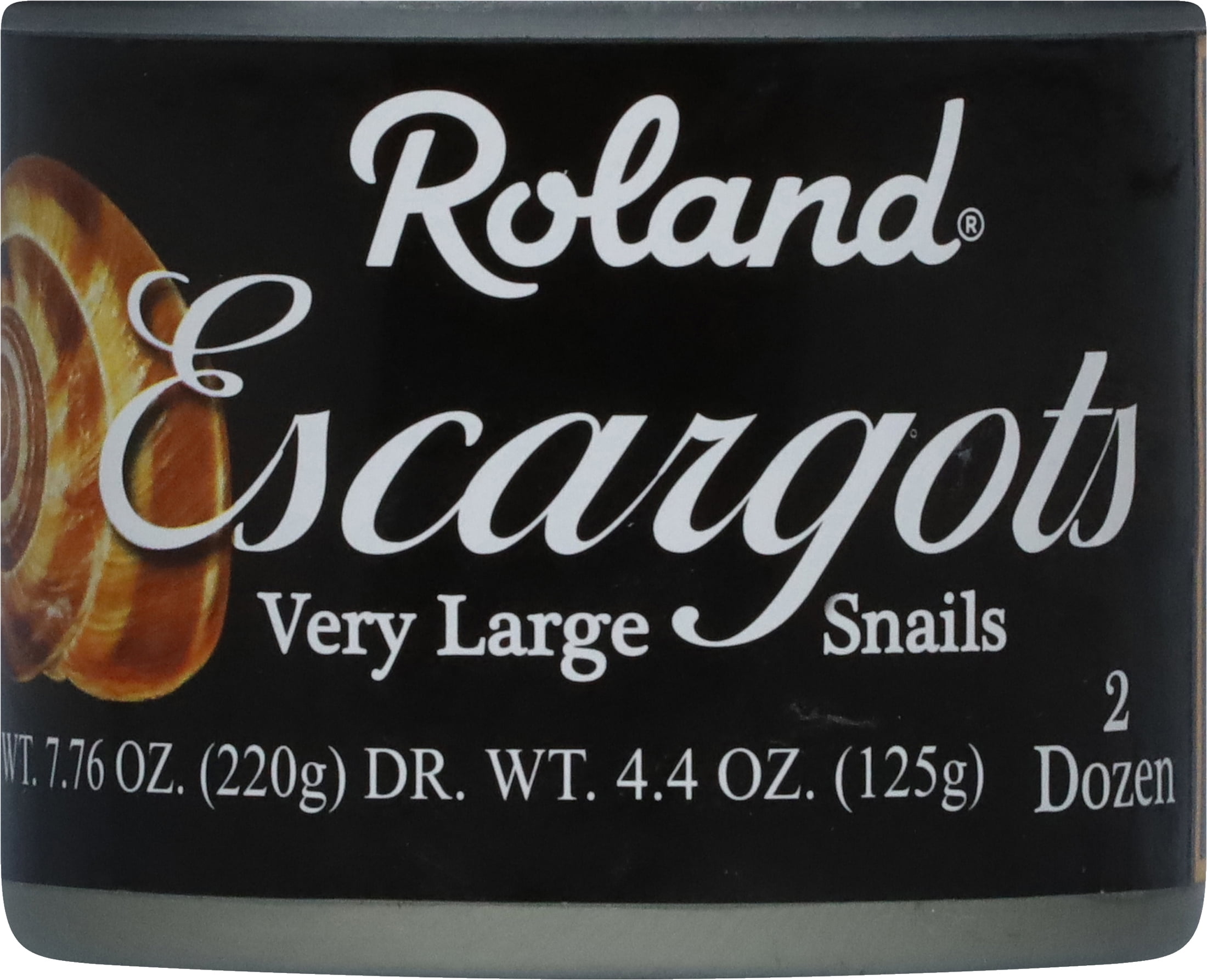 Roland Cooked Escargot Snails, Ready-to-Cook, 7.75 Ounces - Walmart.com