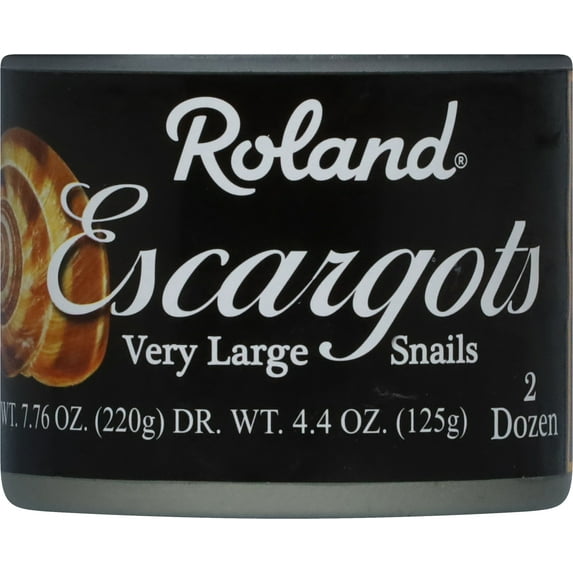 Roland Cooked Escargot Snails, Ready-to-Cook, 7.75 Ounces - Walmart.com