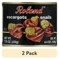 (2 pack) Roland Canned Escargot Snails, Allergens Not Contained, 7.75 ...