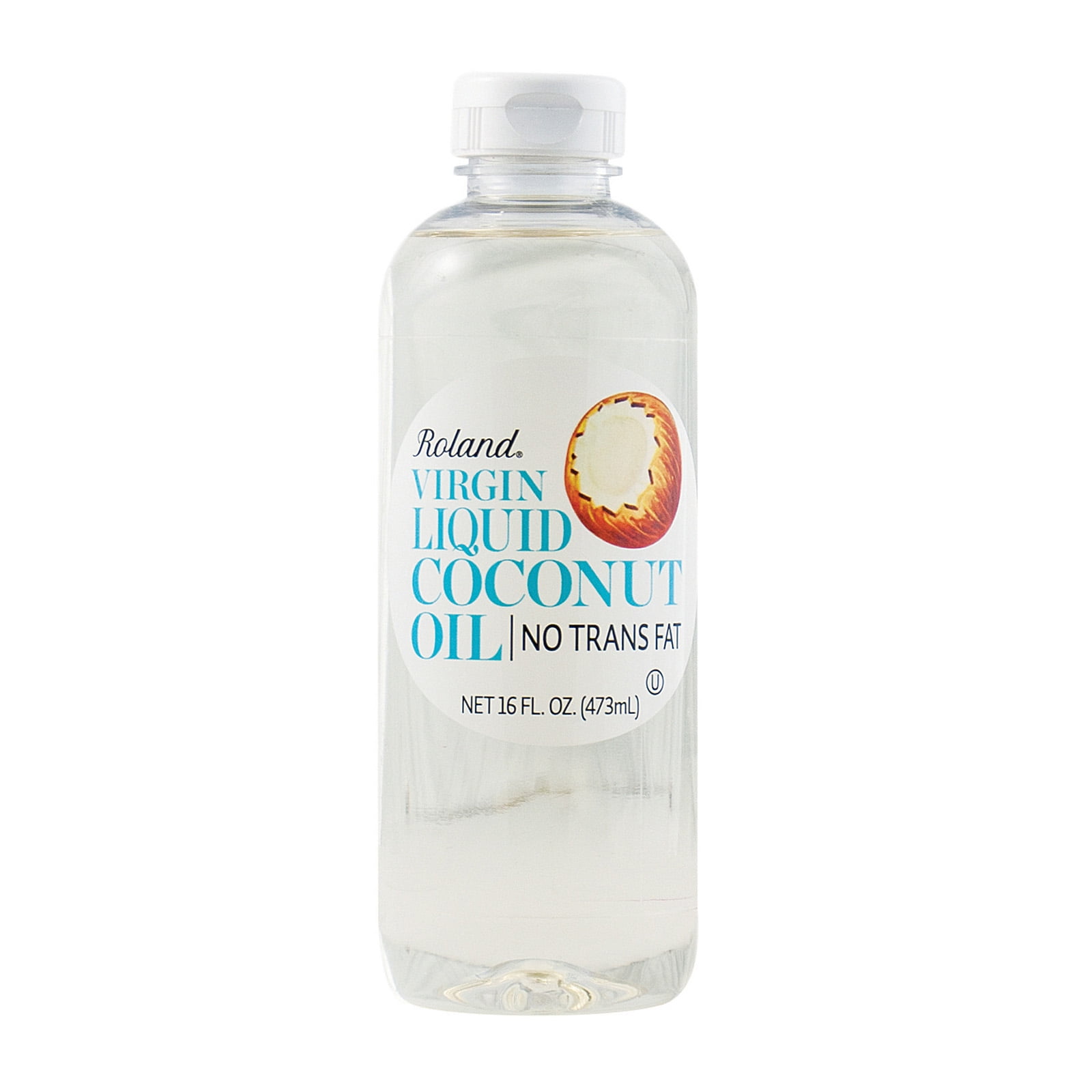 Roland Coconut Oil - Virgin Liquid - Case of 6 - 16 oz. - Walmart.com