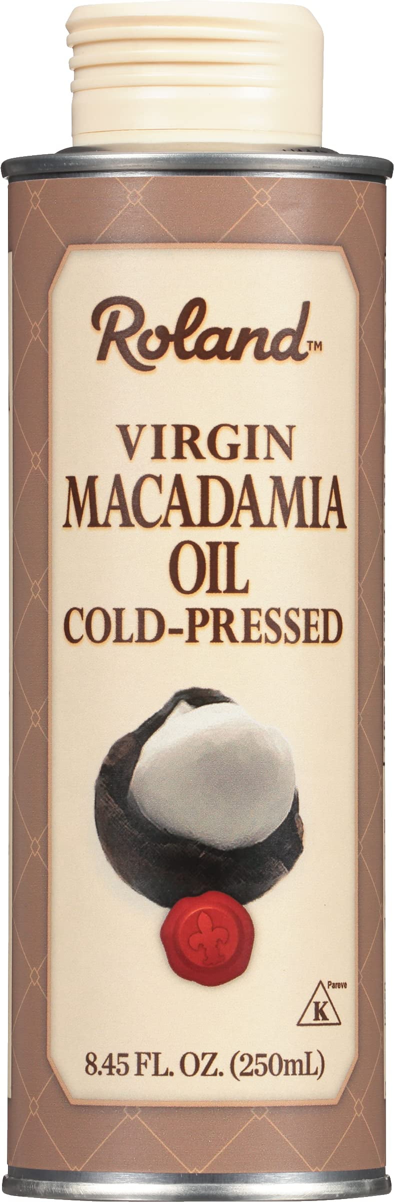 Roland Foods Virgin Macadamia Oil, Cold Pressed, Specialty Imported ...
