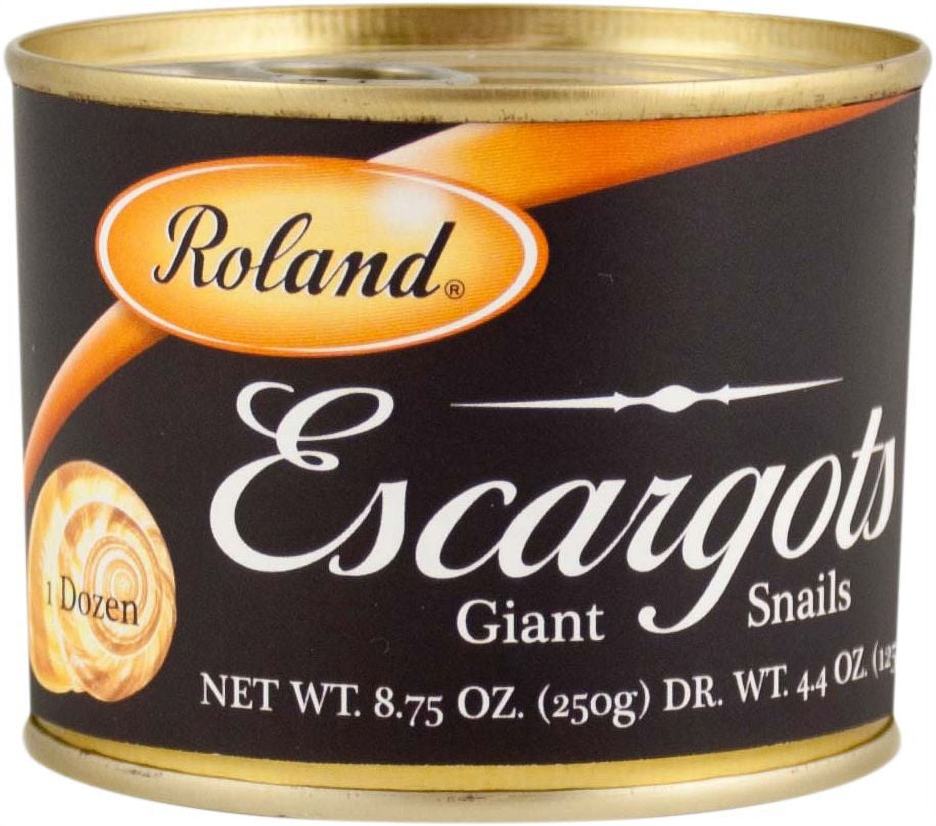Roland Escargots Giant Snails, 4.4 Ounce Aluminum Can - Walmart.com