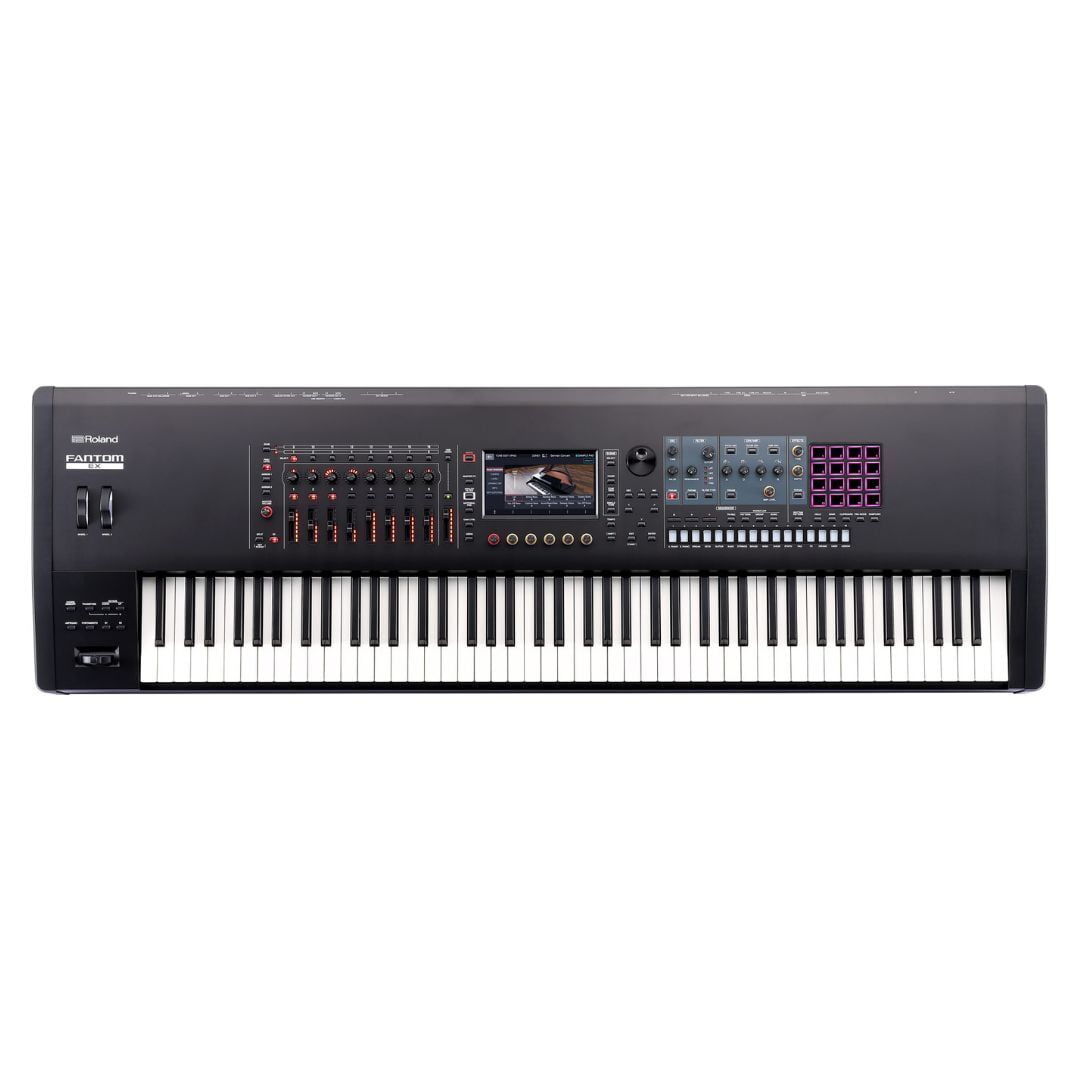 Roland FANTOM-8EX 88-Key Semi-Weighted Synthesizer with 7000 Onboard ...