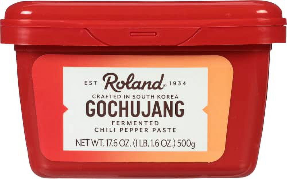 Roland Foods Gochujang, Korean DNF2 Fermented Hot Chili Paste, 17.6 Oz ...