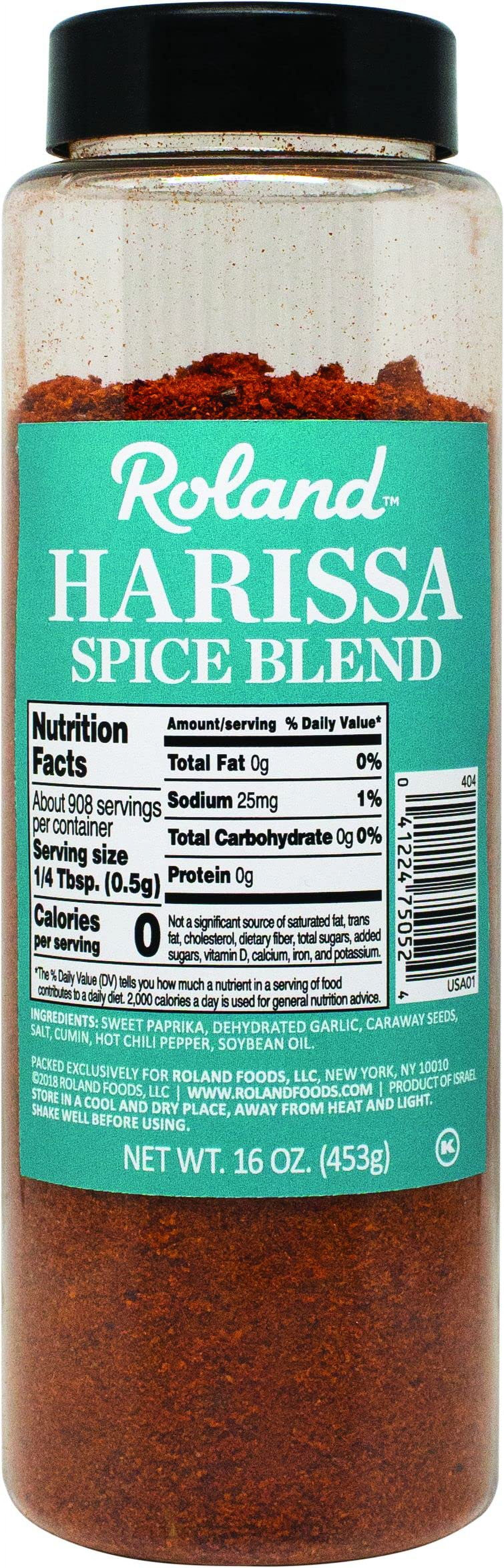 Roland Foods Harissa Spice Blend, Specialty Imported Food, 16-Ounce Bottle - Walmart.com