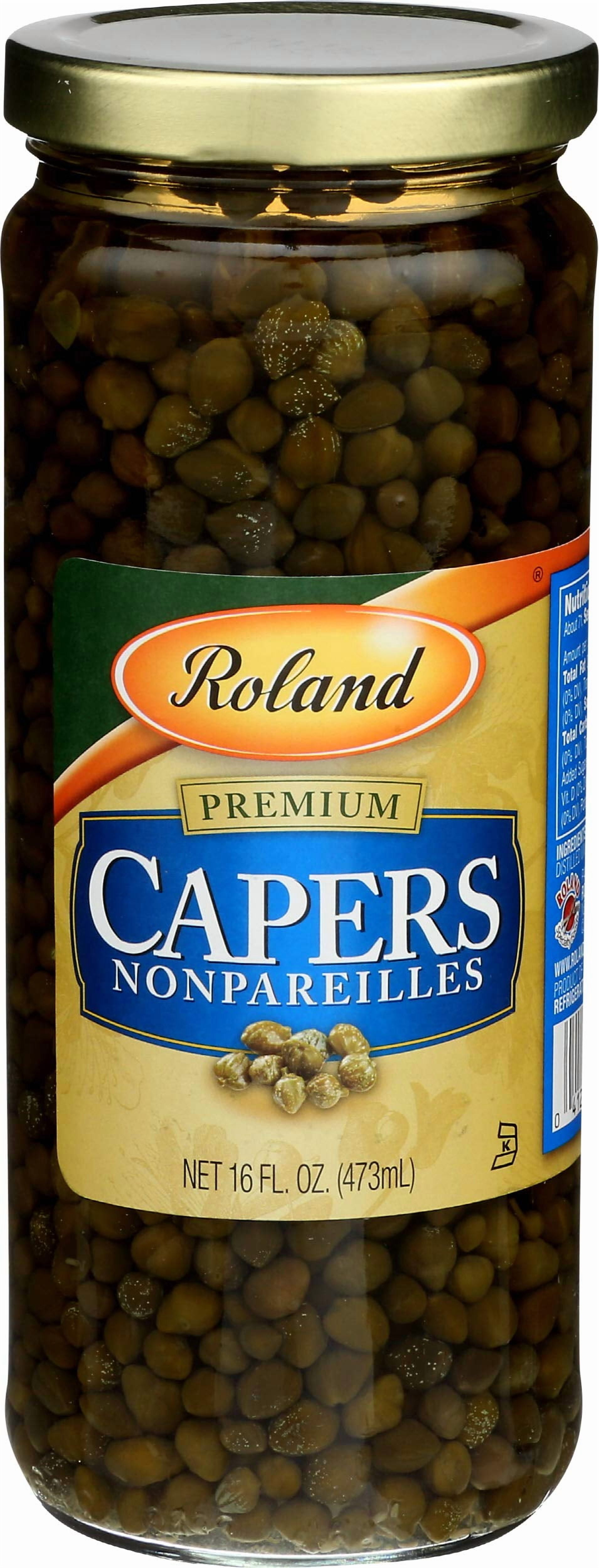 Roland Foods Nonpareille Capers, 16 Ounce BSL1 Jar, Pack of 1 - Walmart.com
