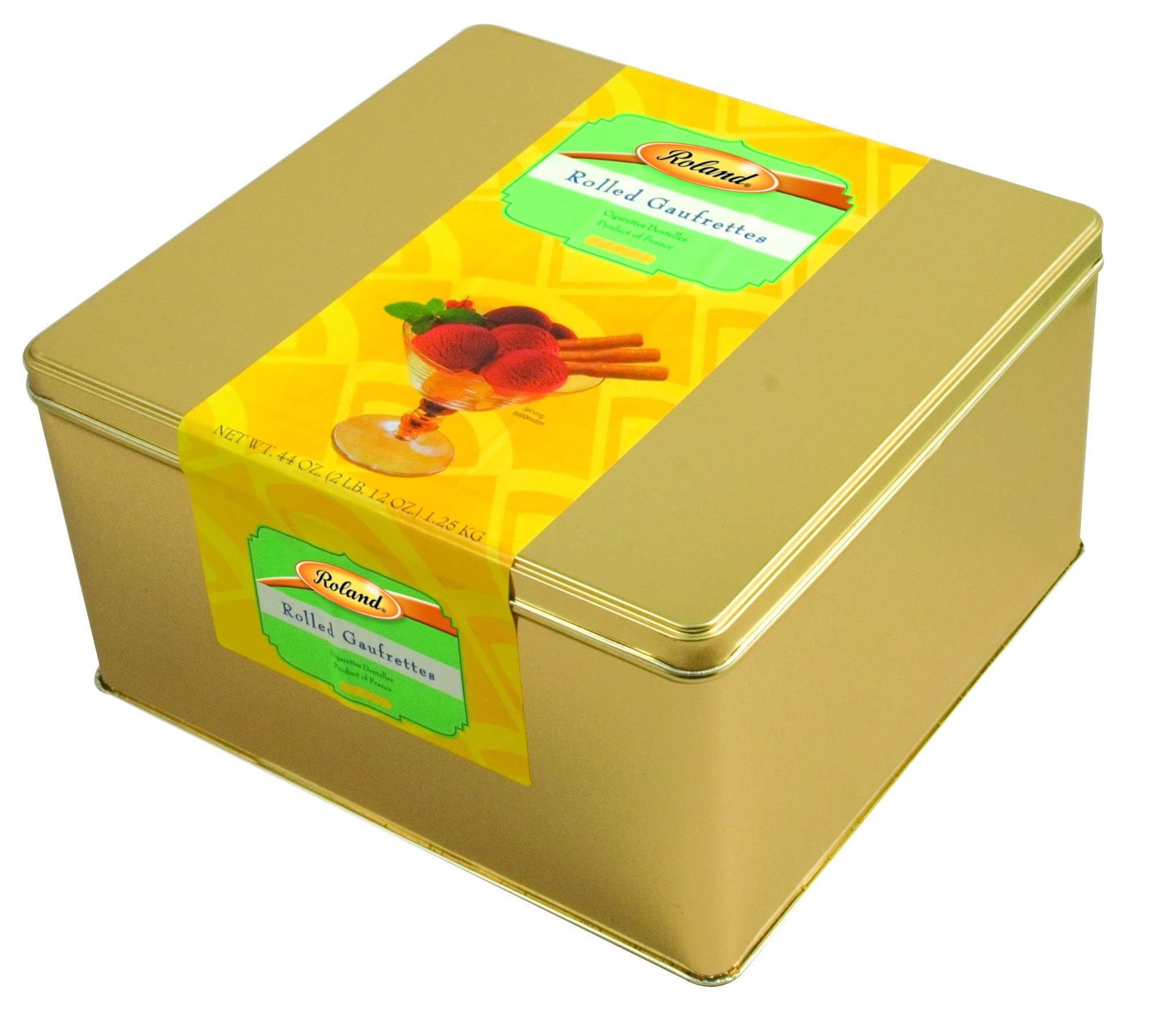 Roland Foods Rolled Gaufrettes DPF11 Cookies, Specialty Imported Food ...