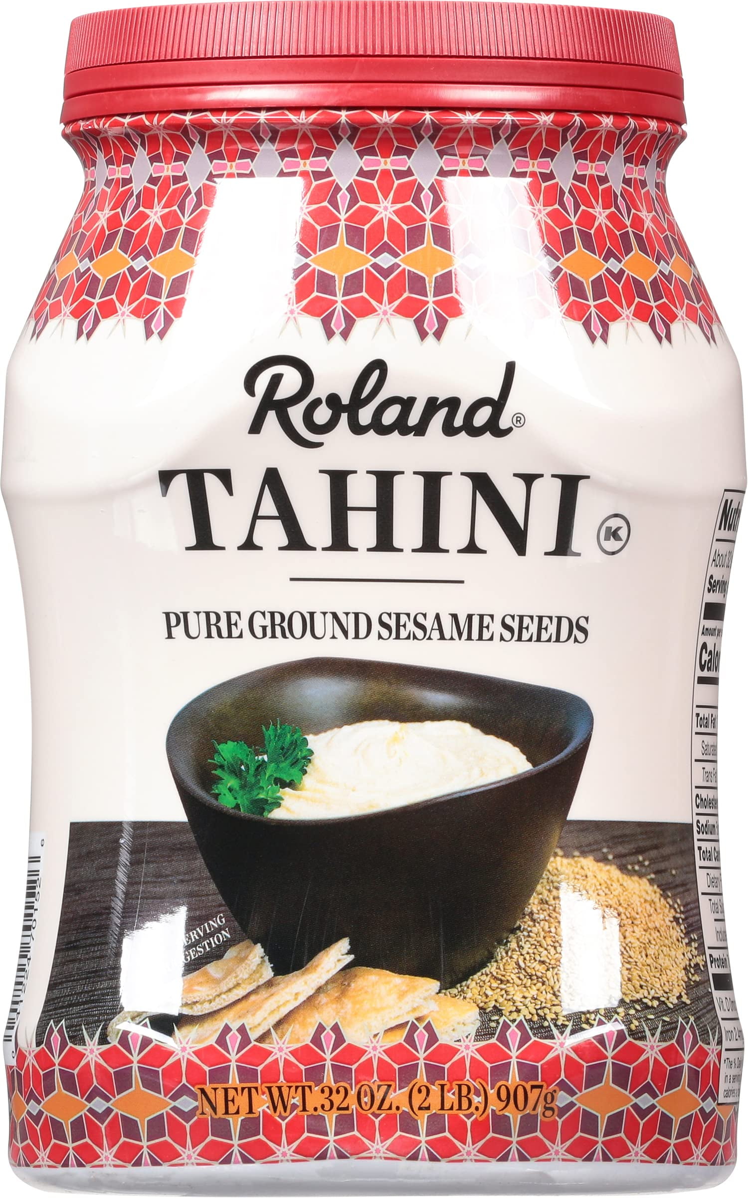 Roland Foods Tahini From MFF30 Pure Ground Sesame Seed, Specialty ...