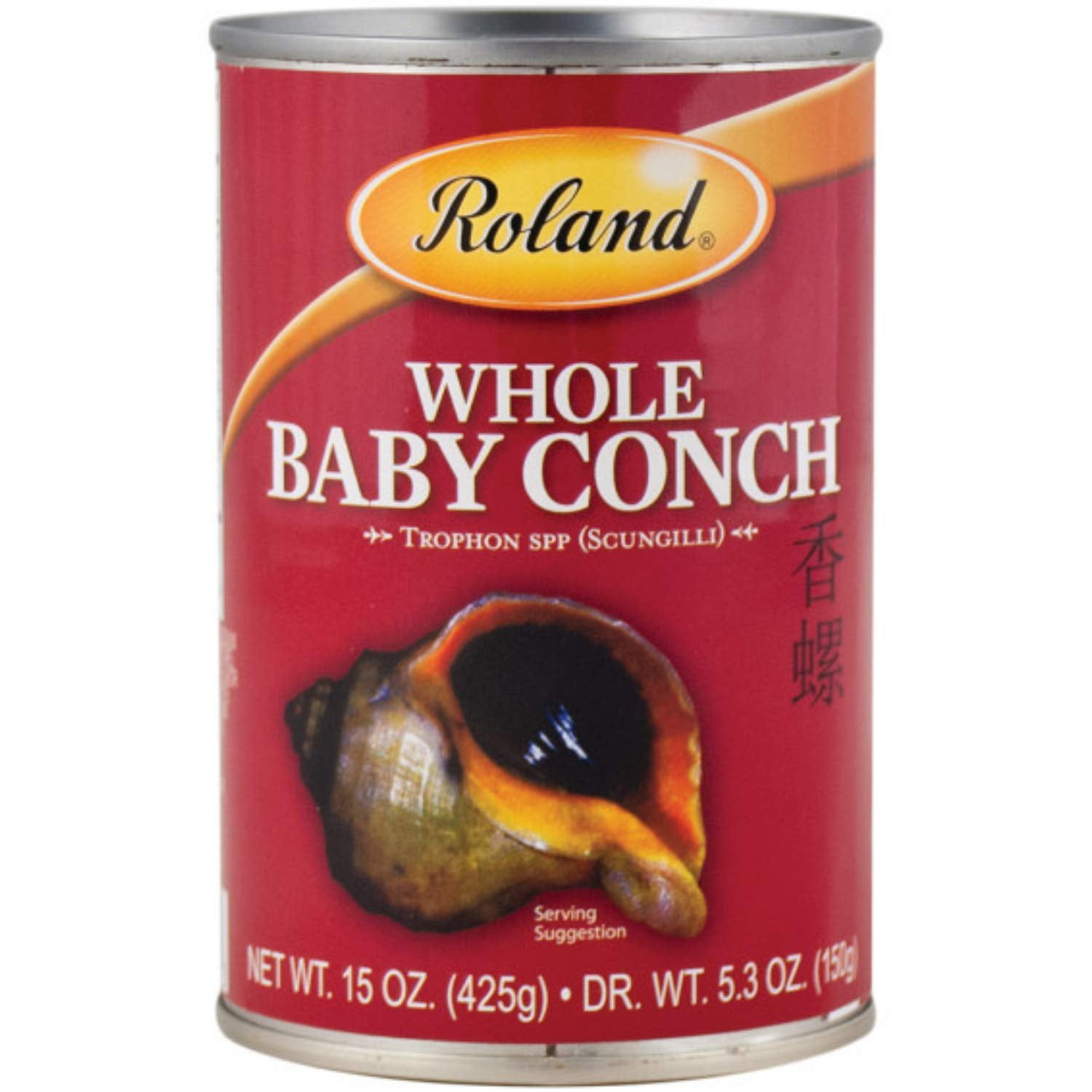 Roland Foods Whole Baby DC20 Conch in Water, Specialty Imported Food ...