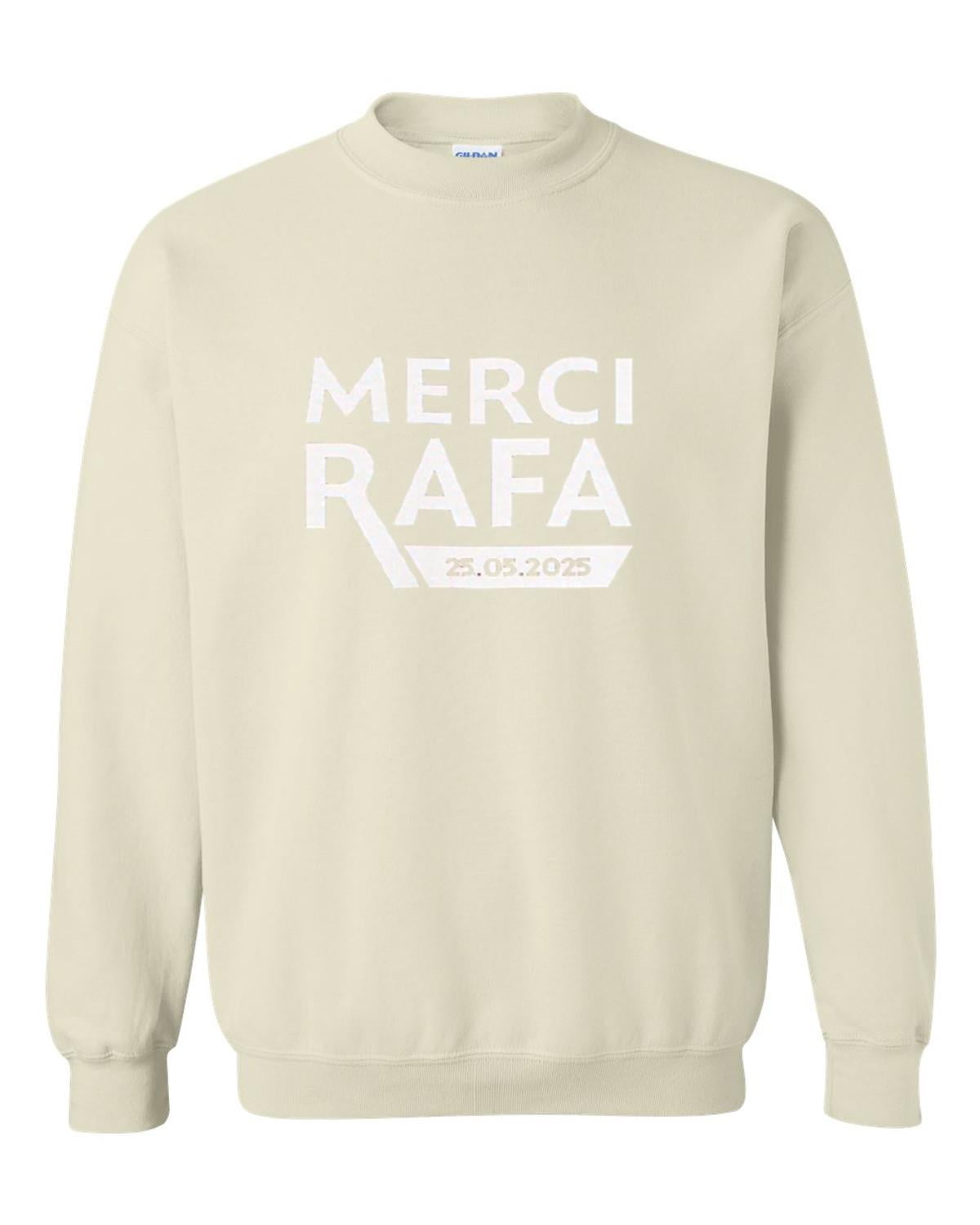 Roland Garros Merci Rafa Sweatshirt Tennis Tribute Fan Essential, for ...
