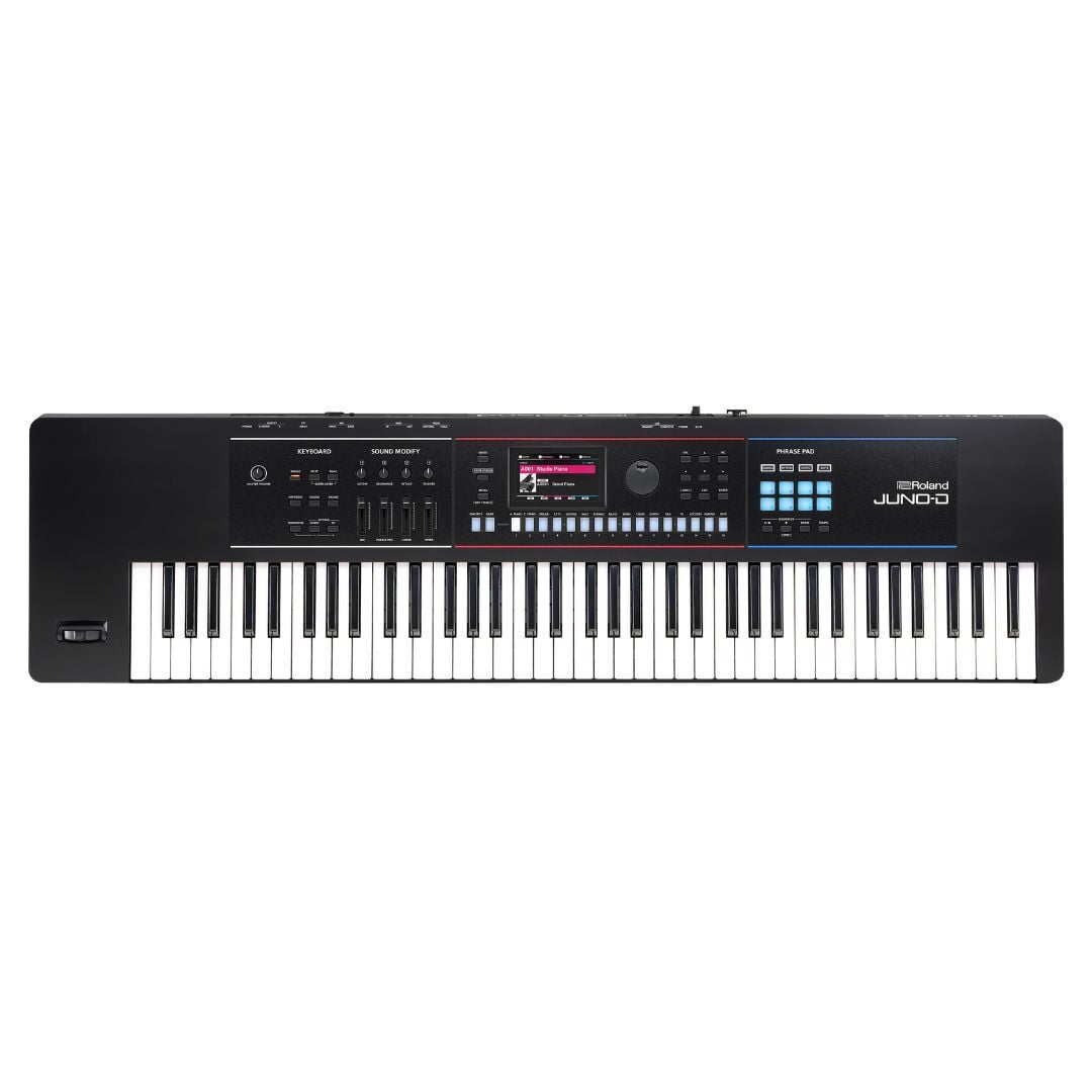 Roland JUNO-D7 76-Key Synth-Action Keyboard Synthesizer with ZEN-Core ...