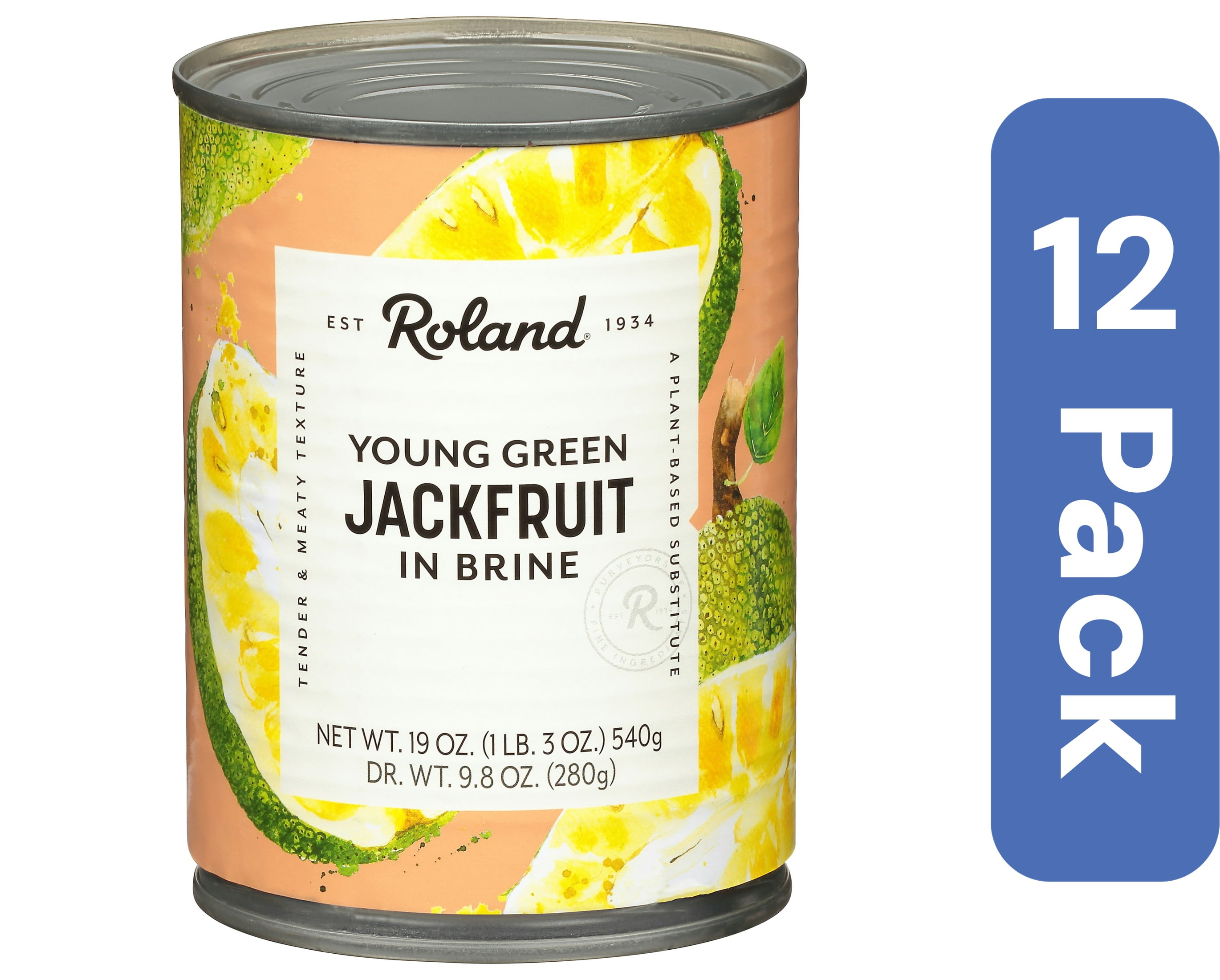 Roland Jackfruit In Brine 19 oz (Pack of 12) - Walmart.com