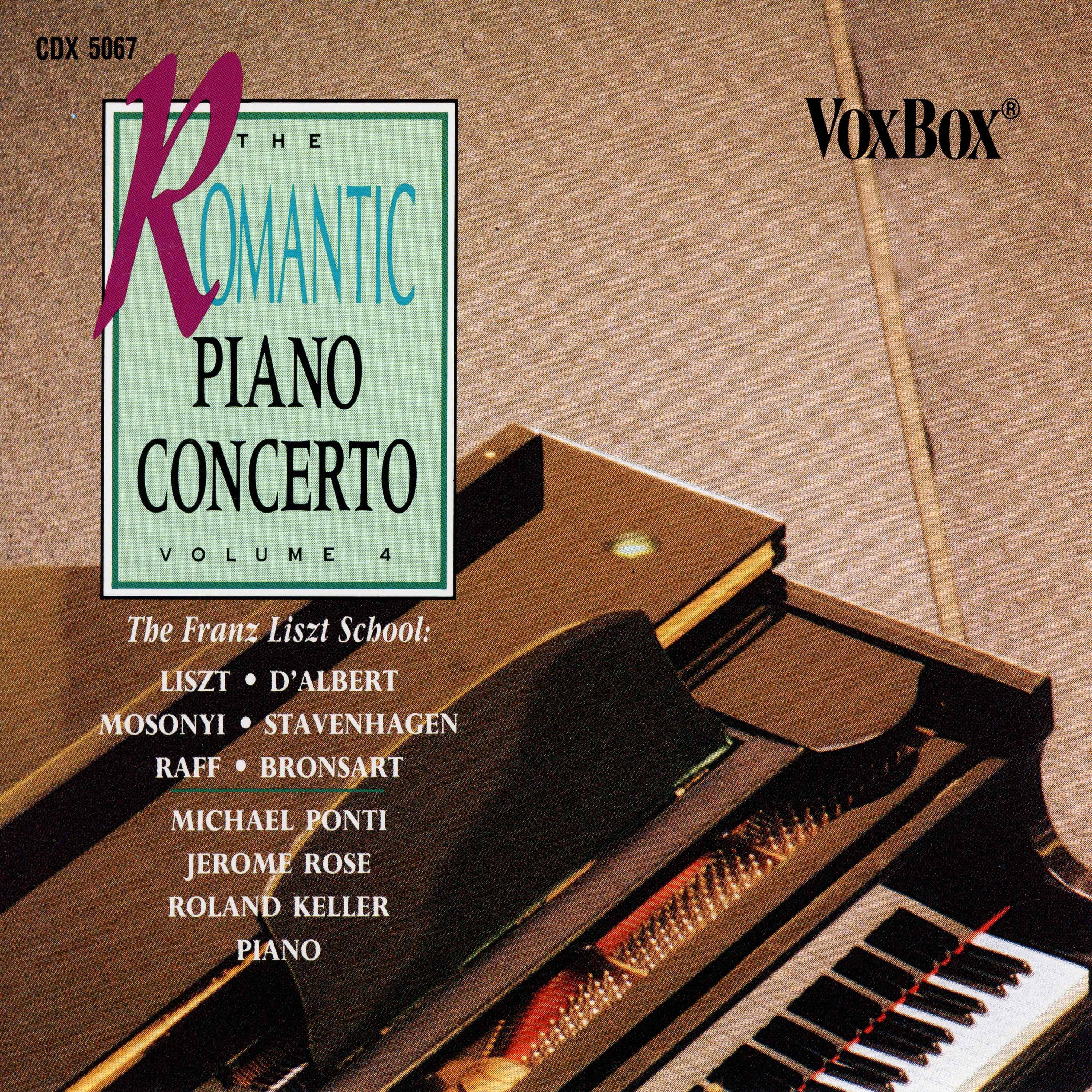 Roland Keller - Romantic Piano Concerti V4 - Classical - CD - Walmart.com