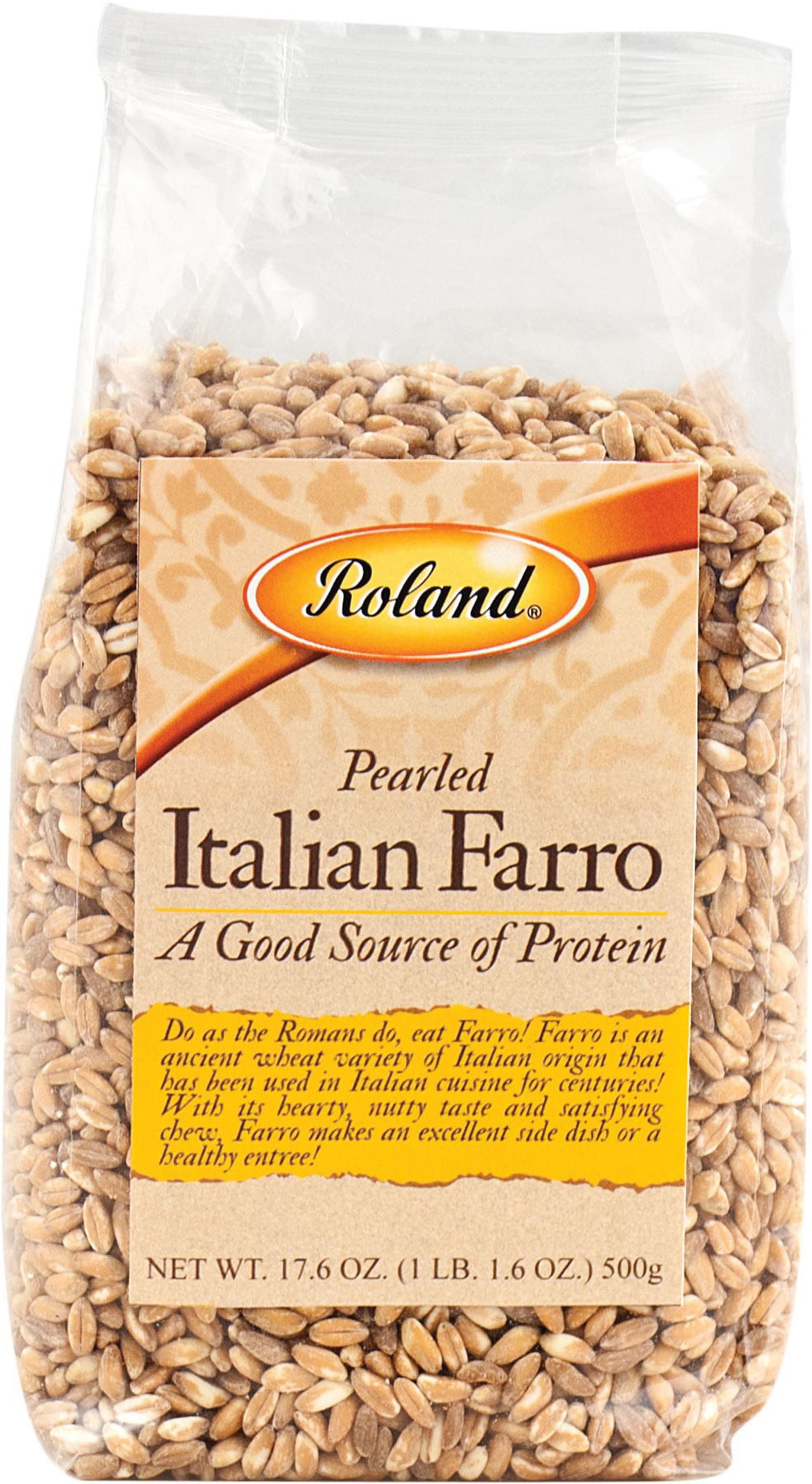 Roland Pearled Farro, 17.6 Ounce Bags - Walmart.com