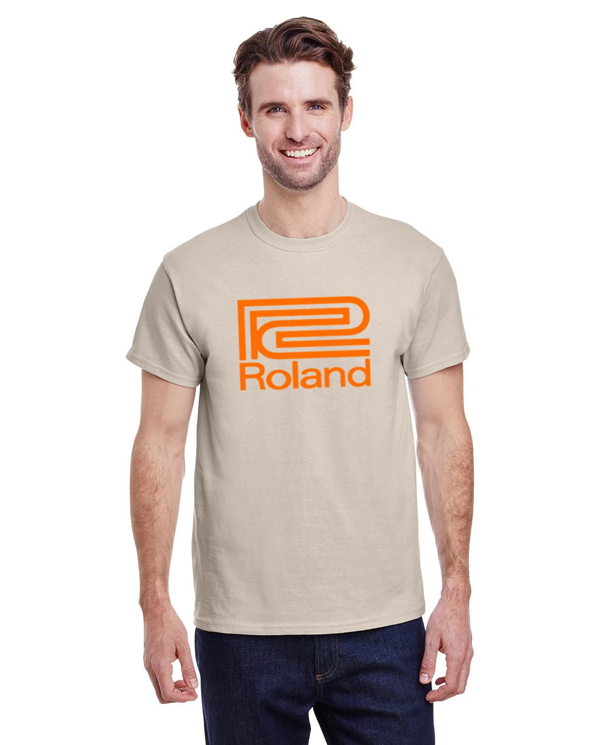 Roland Profesional Drums Logo Unisex tee, for men & women, up to size ...