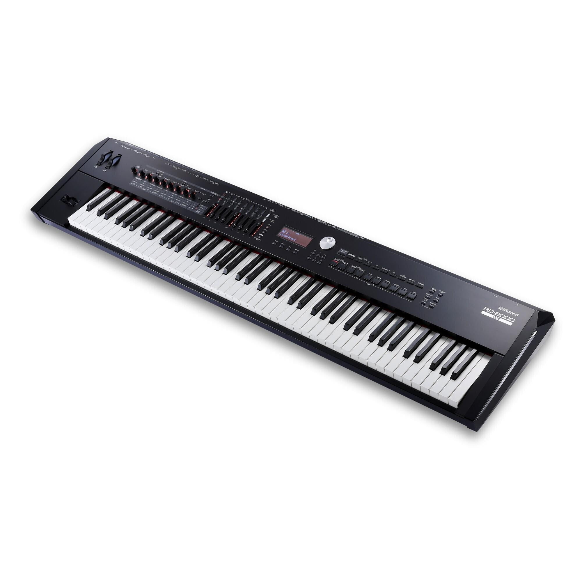 Roland RD-2000EX Premium 88-Key Digital Stage Piano with Dual Sound ...