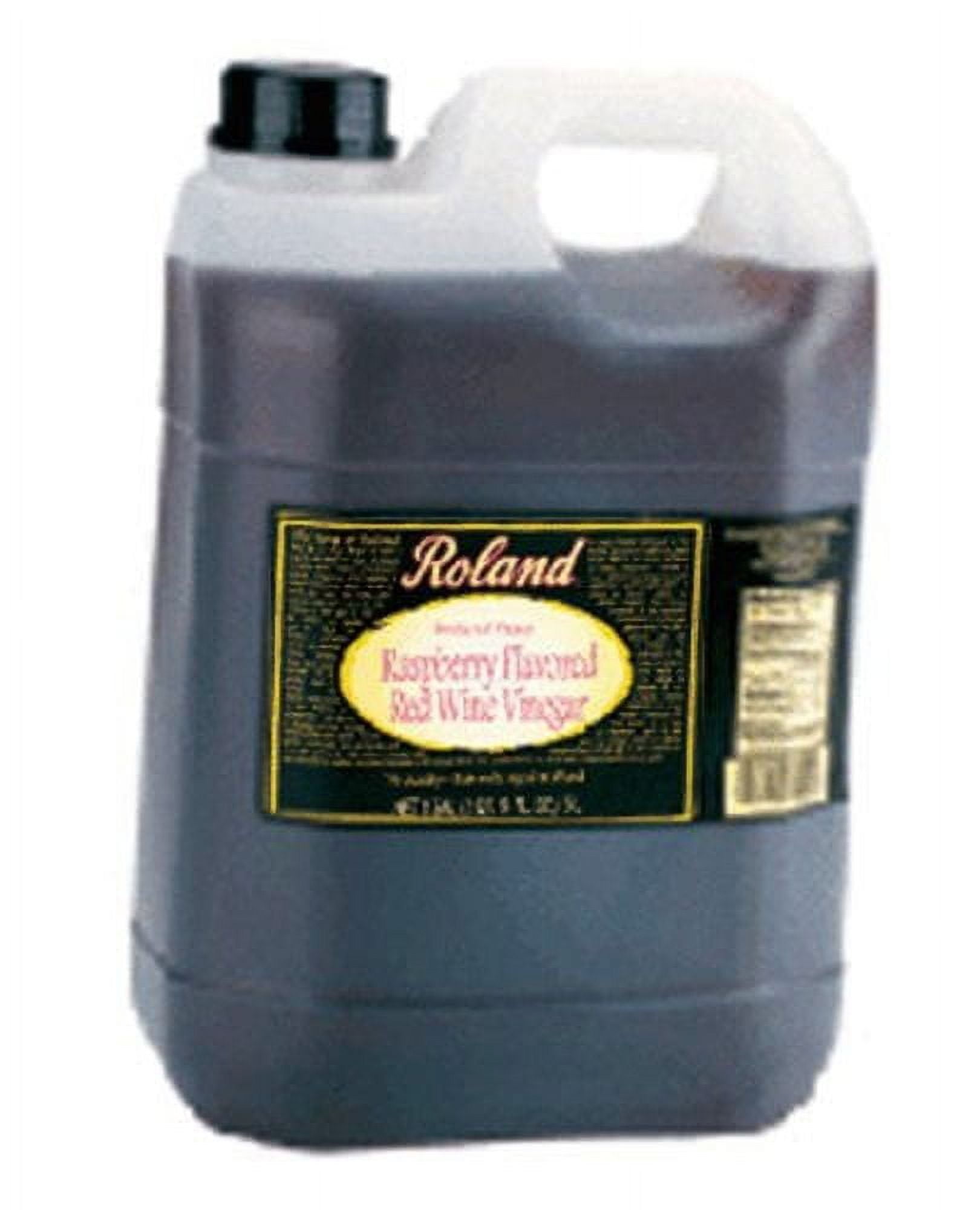 Roland Raspberry Red Wine Vinegar for Cooking, 5-Liter Plastic Jugs ...