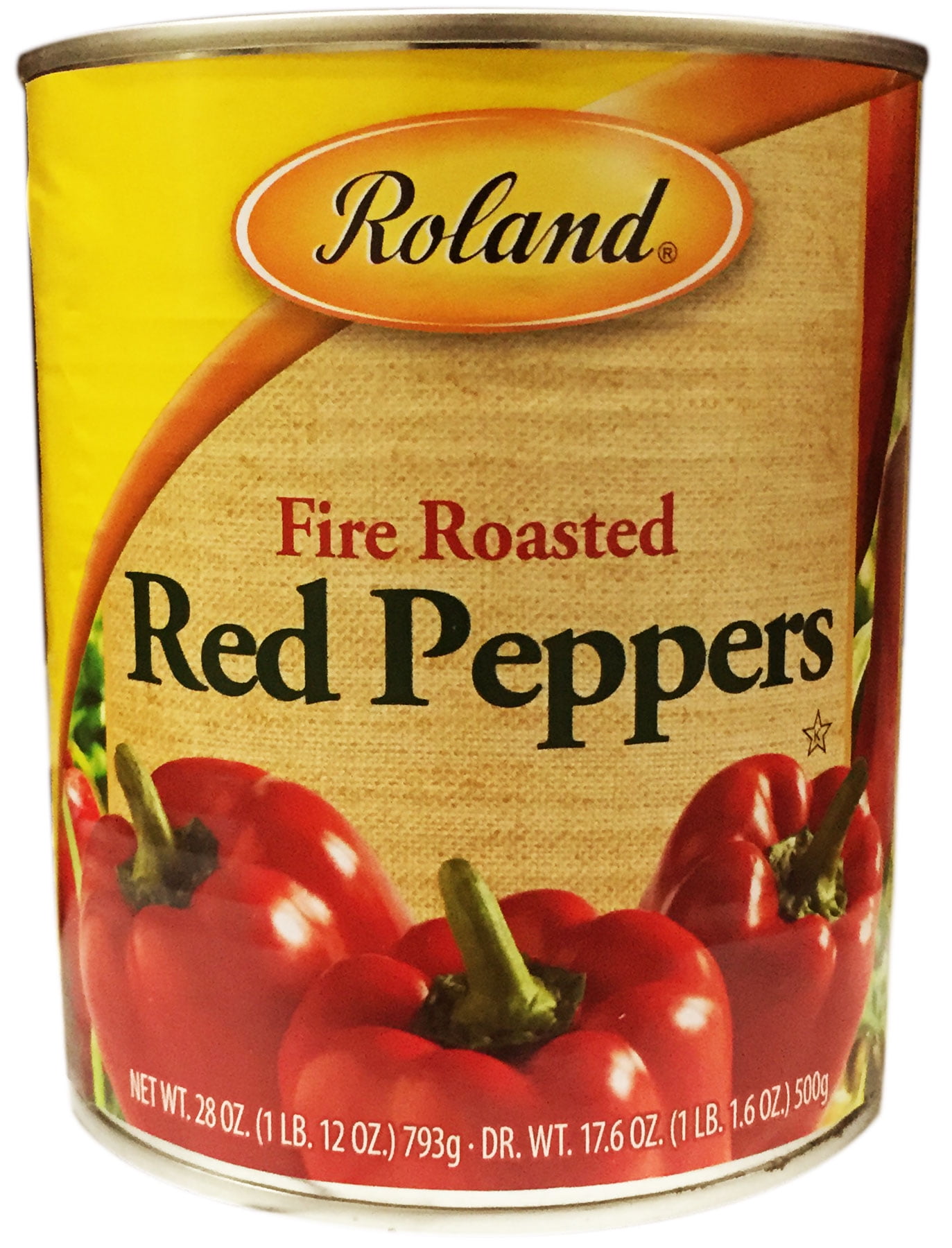 Roland Red Peppers, Roasted, 28 Oz - Walmart.com