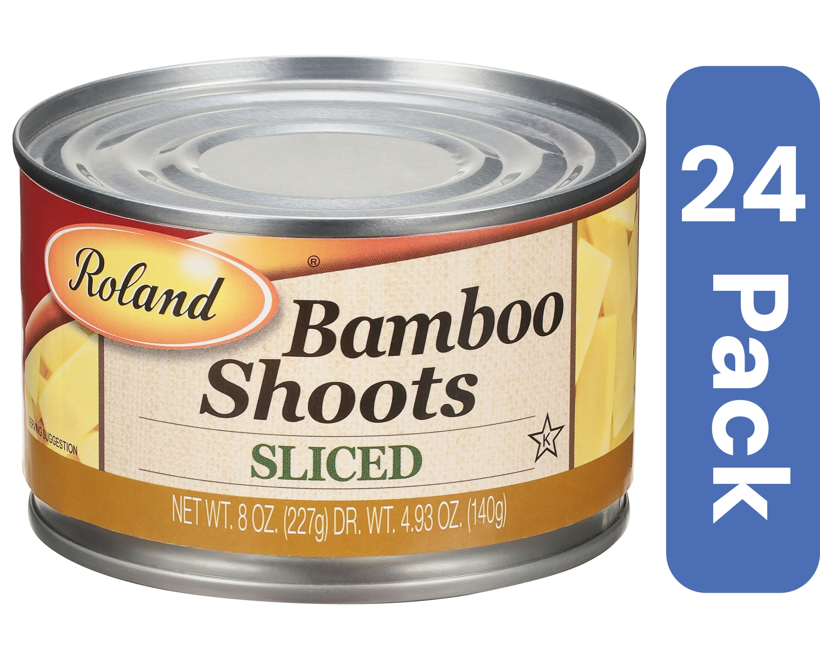 Roland Sliced Bamboo Shoots 8 oz (Pack Of 24) - Walmart.com
