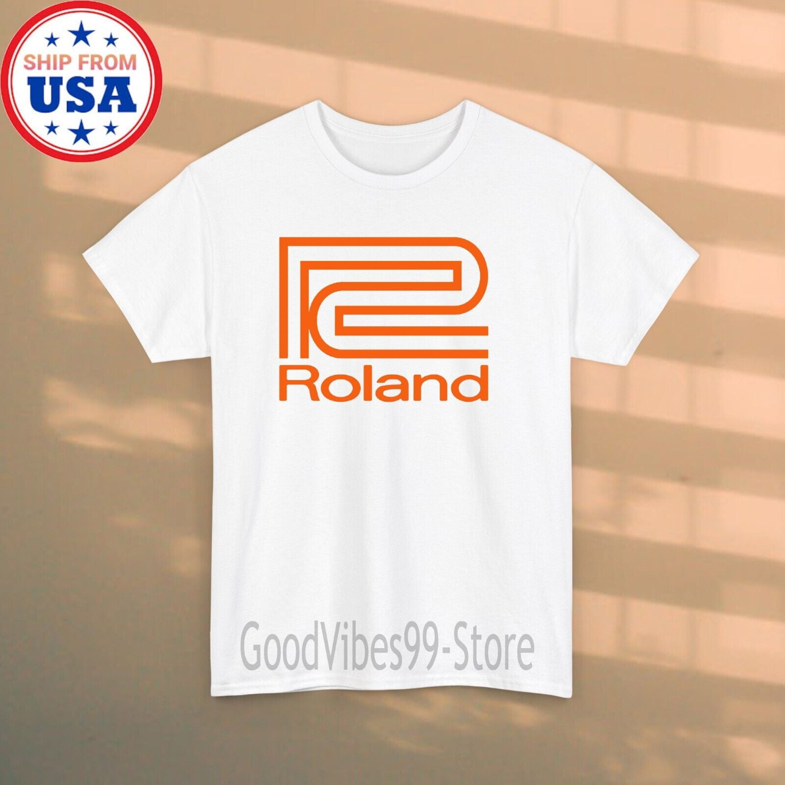 Roland Synther Men's White T-shirt - Walmart.com