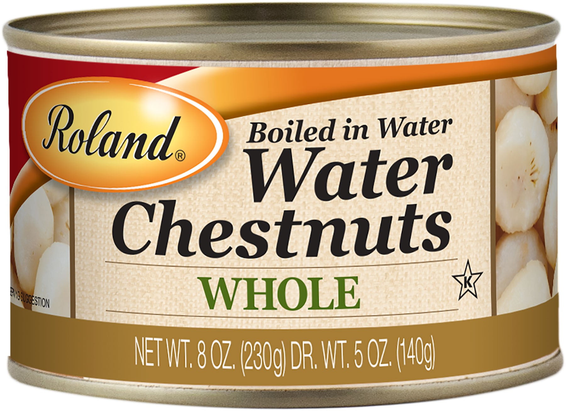 Roland Water Chestnuts in Water, 8 Oz - Walmart.com