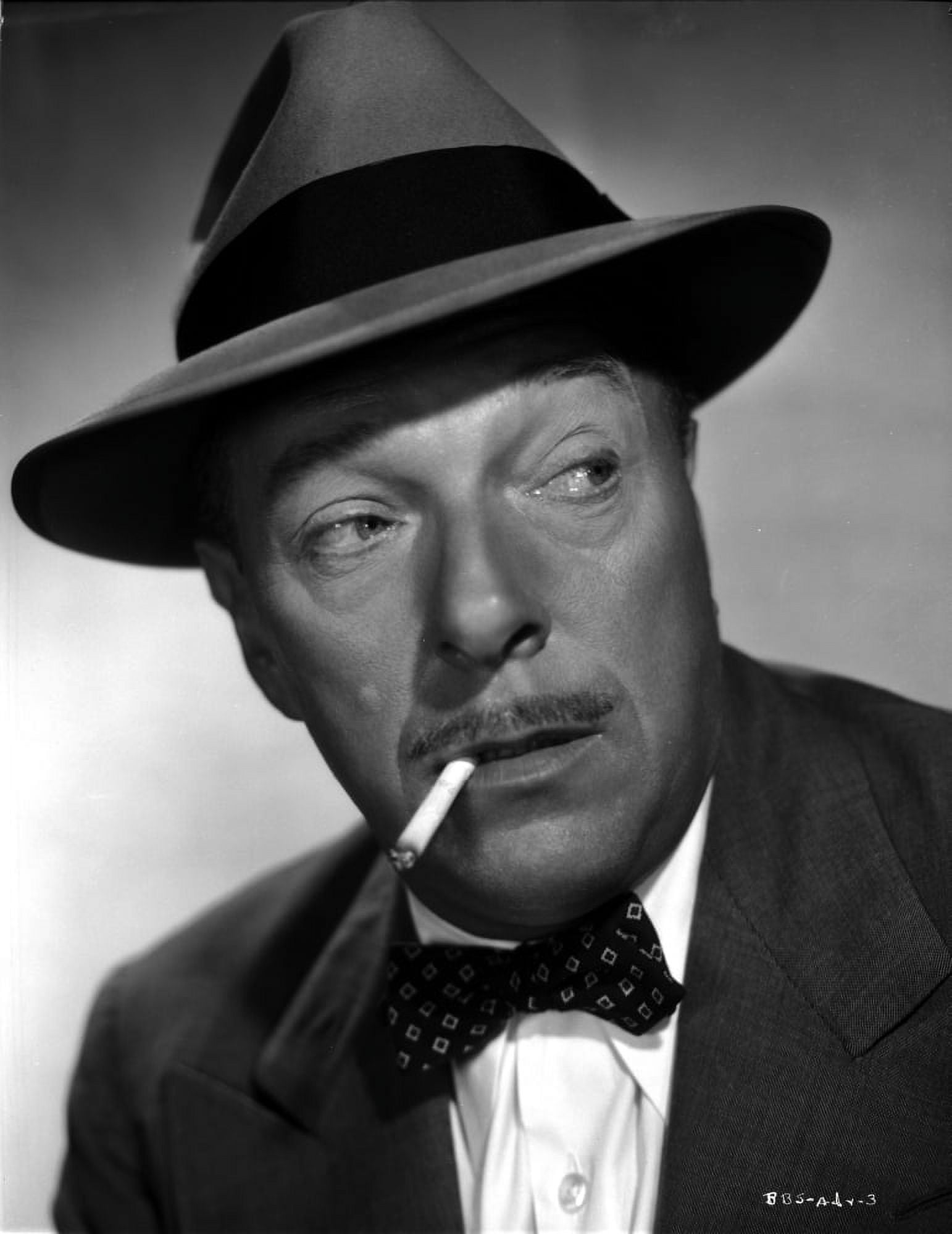 Roland Winters smoking in a trilby Photo Print (8 x 10) - Walmart.com