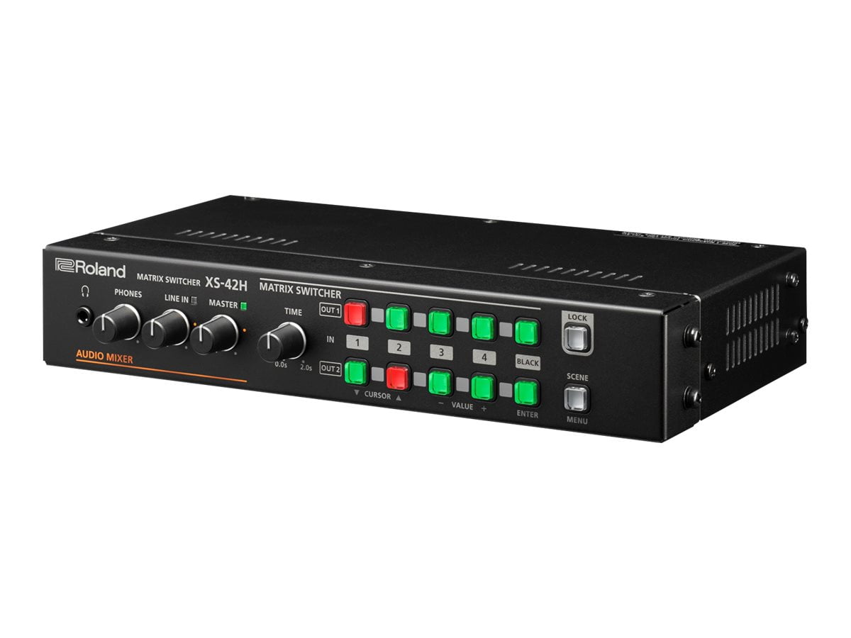 Roland XS-42H - Video/audio switch - desktop, rack-mountable - Walmart.com