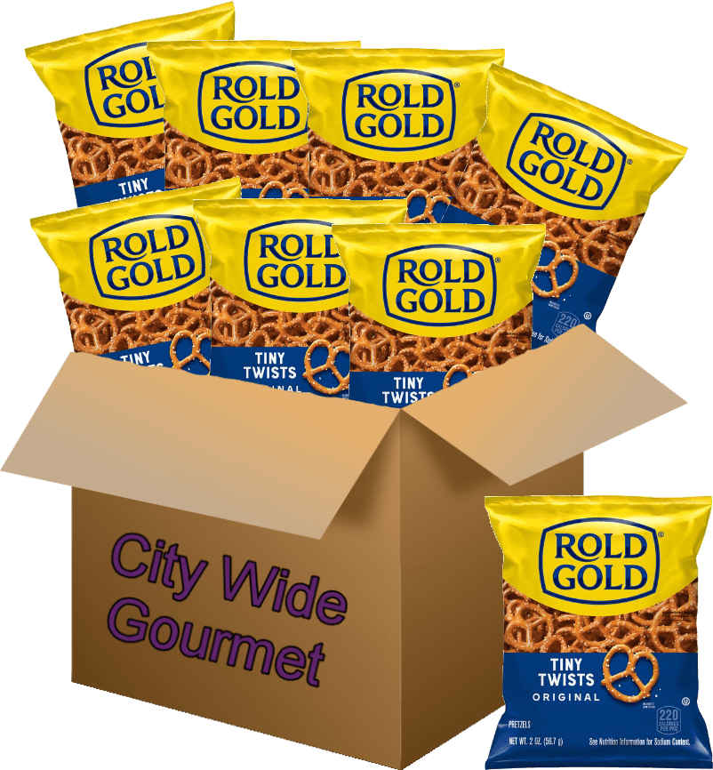 Rold Gold Tiny Twist Pretzels, Original, Crunchy Snacks, 2 oz Bags ...