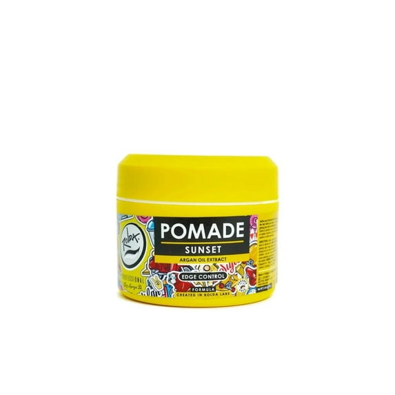 Rolda Pomade Sunset Hair Medium Hold Styling with Argan Oil Edge Control Elixir 150g - Walmart.com