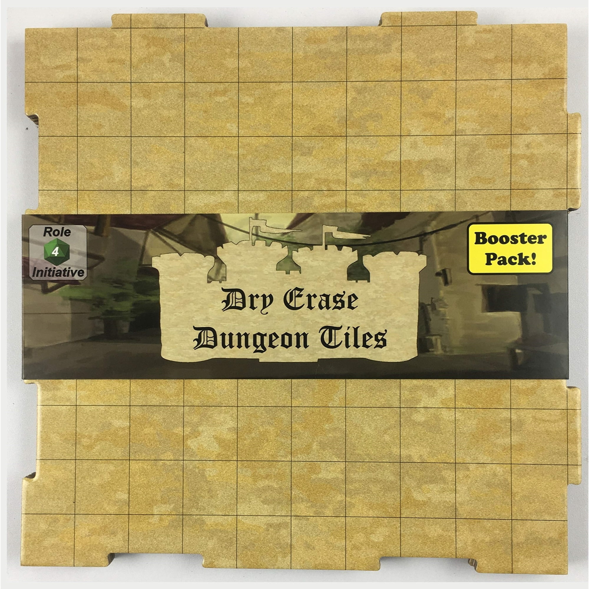 Role 4 Initiative Dry-Erase Dungeon Tiles, Earthtone, Booster Pack of ...
